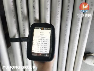 Cina ASTM A312 TP321 / S32100 TUBE senza soluzione di continuità NACE MR0175 / ISO 15156 APPROVATO in vendita