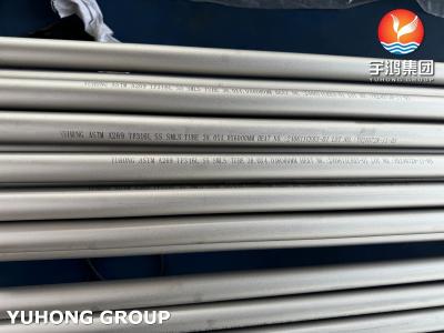 Cina ASTM A269 TP316L Tubo vuoto in acciaio inossidabile senza cuciture Tubo ricoperto in aceto in vendita