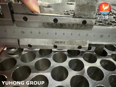 China Folha de tubo de aço inoxidável ASTM A403 WPS304L-S para trocador de calor à venda