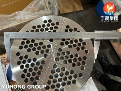 Cina ASTM A240 SS304 Fogli di tubi per accessori per scambiatori di calore in vendita