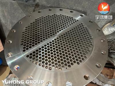 Cina ASTM A240 SS304 Fogli di tubi per accessori per scambiatori di calore in vendita