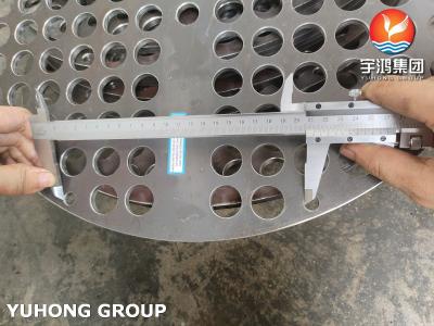 China ASTM B171 C71500 Copper Nickel 70/30 Tube Sheet for Shell-and-Tube Heat Exchangers for sale
