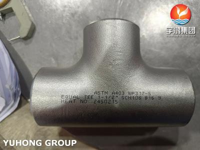 Cina Fittings in acciaio inossidabile ASTM A403 WP317-S per elevata resistenza alla corrosione e alle temperature in vendita