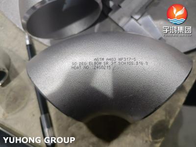 Cina Fittings in acciaio inossidabile ASTM A403 WP317-S per elevata resistenza alla corrosione e alle temperature in vendita