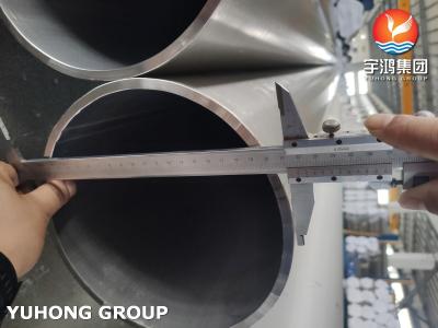 China ASTM A928 UNS S32750 CL1 Tubo de aço inoxidável super duplex EFW Tubo soldado à venda