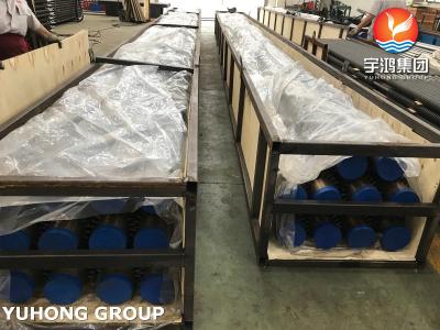 China ASTM A213 T9 Alloy Steel Studded Fin Pipe 13Cr Stud Radiant Coil for sale
