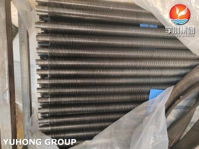 China ASTM A179 Carbon Steel Seamless Tube Aluminiun Fin G Type Fin Tube For HRSG System for sale