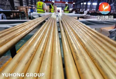 C68700 Copper Alloy Seamless Tube ASTM B111 For Heat Exchangers SGS Approved