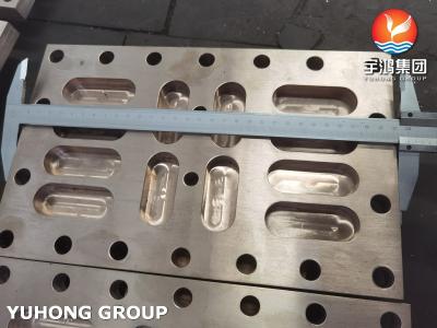China ASTM B177 C70600 Square Tubesheet Ultimate Heat Exchanger Component for sale