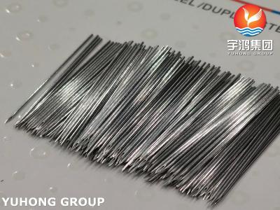 China 24G Medical Injection Needle , 0.55*32MM , Bevel tip Stainless Steel Needle Tube ISO9626 for sale