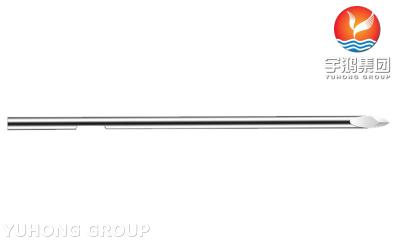 China 30G Lança de Sangue de aço inoxidável com ranhuras, tubos de agulha de ponta sólida para coleta de sangue, ISO9626 à venda