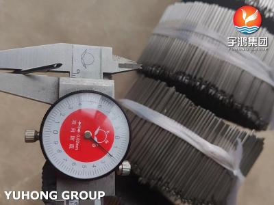 Cina Tubo capillare a ago con ricamo in acciaio inossidabile TP304 TP316L in vendita