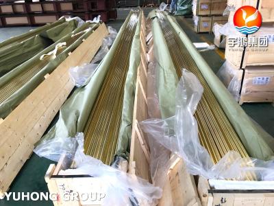 China B111 C44300 Admiralty Brass Seamless Tube, Widely Used In Condenser And Heat Exchanger for sale