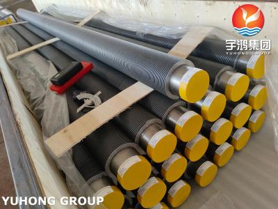 China ASTM A335 P9 Spiral Finned Tube For Heat Transfer Equipments for sale