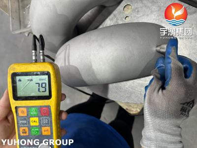 China ASTM A403 WP304H Acero inoxidável ajustável de curta distância com cotovelo e traseira soldado sem costura B16.9 à venda