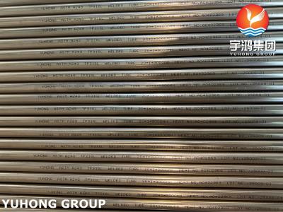 China ASTM A249 TP316L Welded Tube Schedule 10S Heat Exchanger And Boiler Tubes for sale