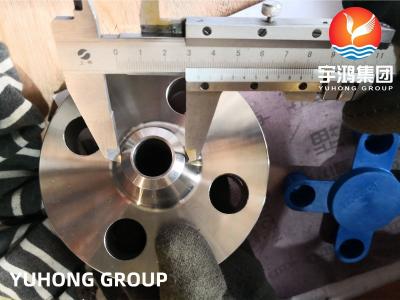 Cina Inconel 600 (legatura 600, UNS N06600) Flange in lega di nichel, ASTM B564 / ASME SA564, faccia sollevata con collo di saldatura (WNRF) in vendita
