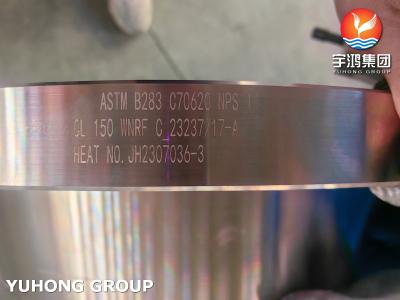 중국 ASTM B283 C70620 구리 니켈 합금 플랜지 (화학 산업용) 판매용