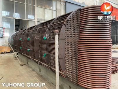 中国 TEMA Class R 熱交換器：炭素鋼シームレスチューブバンドル、ASME Sec VIII に準拠した1.5倍水圧試験 販売のため