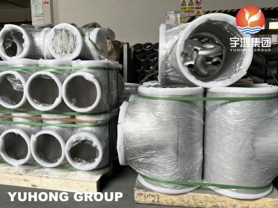 Cina Tee a saldatura di testa in acciaio duplex, A815 S32750 / SAF 2507, sistema di dissalazione dell'acqua marina in vendita