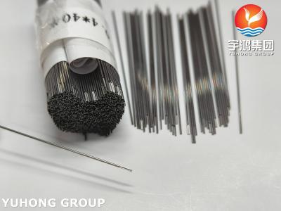 China 27G 40MM Stainless Steel 304 Endodontic Irrigation Needle Tube , Notched Tip ISO9626 for sale