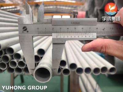 中国 ASTM A213 TP304 熱交換器とボイラー用ステンレス鋼のシームレスチューブ 販売のため