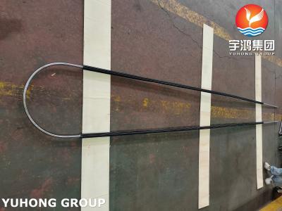China ASTM A179 Kohlenstoffstahl U-Bend geschweißte Längsflossenröhren für Ölraffinerieprojekte zu verkaufen