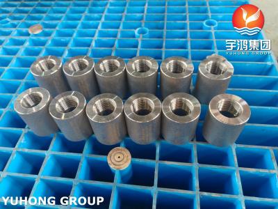 China ASME SB564 N04400 Nickel Alloy Forged Fitting Coupling BSC for sale