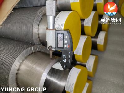 China Tubo ASTM A376 TP347H com Aletas de CS, Tubo Aletado HFW, Solução Resistente ao Calor de Grau Profissional à venda