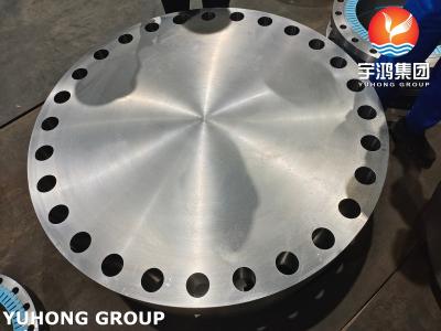 China ASTM A350/A350M LF2 Class 1 Blind Flange for Pipeline Systems with RTJ Face for sale