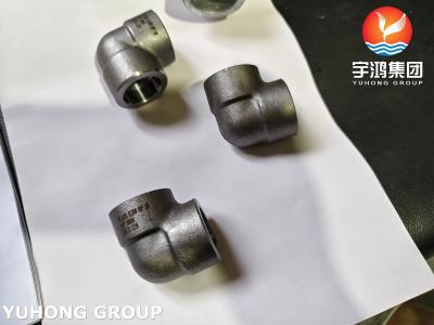 China A105 Socket-Weld (SW) Elbow Carbon steel forged fitting, threaded / NPT connections ASME B16.11 for sale