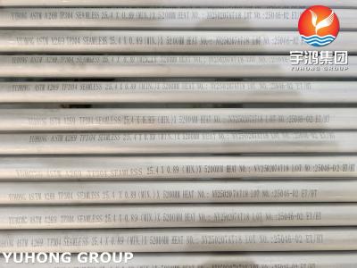 China ASTM A269 TP304 Stainless Steel Seamless Tube Pickled Annealed for General Service for sale