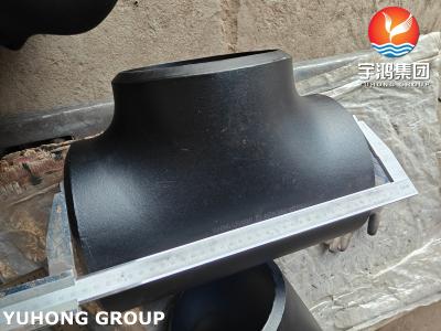 China ASTM A860 WPHY42-S Wrought High-Strength Ferritic Steel Buttweld Fittings, Equal tee, Elbow, Reducer, ASME B16.9 for sale