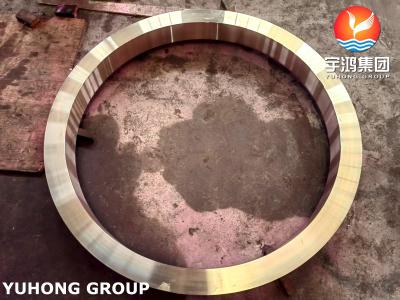 China Custom CNC Machined SB171 C70600 Copper Nickel Ring for Marine Equipment for sale
