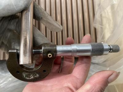 중국 오래가는 구리 합금관 ASME SB111 C70600 수면하에 있는 튜브 판매용