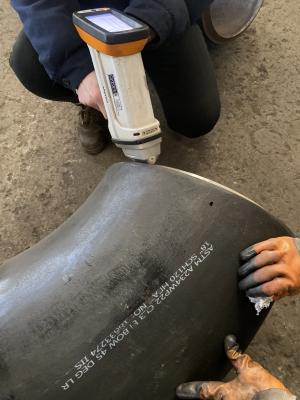 China WP22-S CL2 CL3 Alloy Steel Butt Weld Fittings 90DEG ELBOW 10