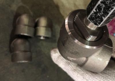 중국 ASTM B564 UNS N04400 모넬 400 스테인레스 강 90 각도 엘보 판매용