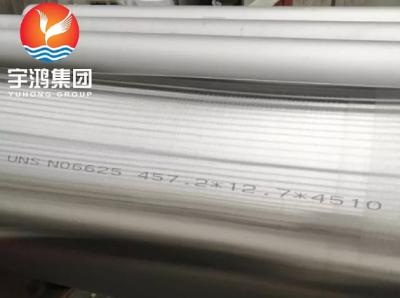 중국 ASTM B444 Gr.2 인코넬 625 / UNS N06625 DIN 2.4856 니켈 합금 톱니없는 파이프 판매용