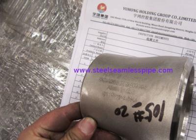 China ASTM B366 Inconel 625 Tee Elbow Reducer Cross Butt Weld Fittings ANSI B16.9 , Penetrant Inspection for sale