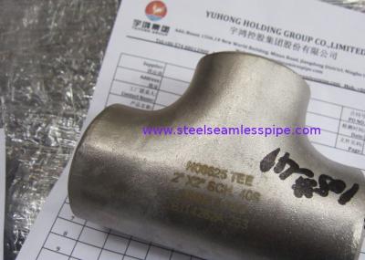 China ASTM B366 Inconel 625 Tee Elbow Reducer Cross Butt Weld Fittings ANSI B16.9 , Penetrant Inspection for sale