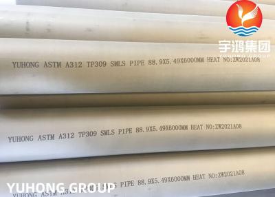 Cina ASTM A312 TP309 TP316L TP304 Tubo senza saldatura di acciaio inossidabile in vendita