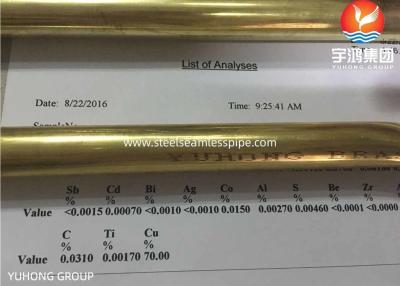 China Copper Nickel Pipe 90/10 ASTM C70600 C7060 x C70620 C71500 C71640 Cuni70/30 CuNi90-10 for sale