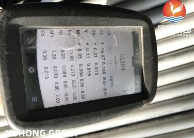 중국 ASTM A213 TP304, TP304L,TP316L 스테인리스 스틸 무선 열 교환 튜브 판매용