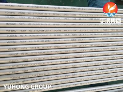 Китай Трубка нержавеющей стали ASME SA213 TP316L (EN 10216-5) безшовная применяется для боилера продается