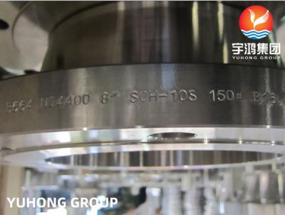 中国 B564 UNS N04400 ASME B16.9 ClASS150のニッケル合金WNRFのフランジ 販売のため