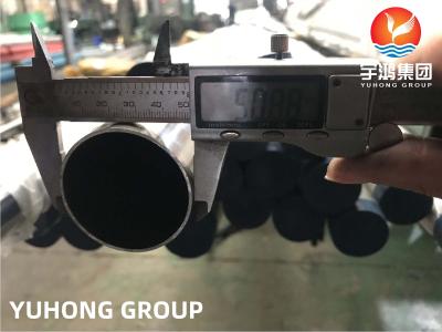 중국 스테인레스 강은 닦인 위생적 강관 ASTM A270 TP304 180/320 GRIT을 용접했습니다 판매용