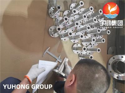 중국 ASTM B564 모넬 합금 400 LWN 플랜지 UNS N04400 긴 웰드 네크 플렌지 판매용