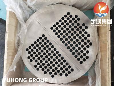 Cina EN10028 1.4541 / A182 F321 Piastra di tubi per scambiatori di calore in acciaio inossidabile in vendita