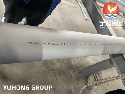 Cina Tubi di acciaio inossidabile del duplex di ASTM A312 S31254 per lo scambiatore di calore in vendita