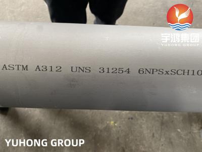 Cina Tubi di acciaio inossidabile del duplex di ASTM A312 S31254 per lo scambiatore di calore in vendita